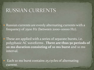 Lecture 10 Medical PhysicsMedium Frequency currents.pptx