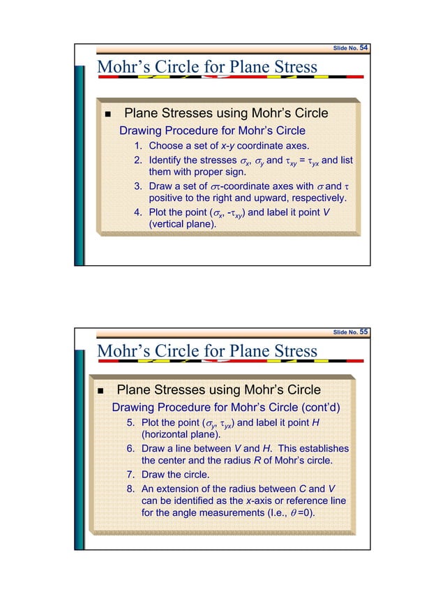 Lecture10 mohr's circle | PDF | Physics | Science
