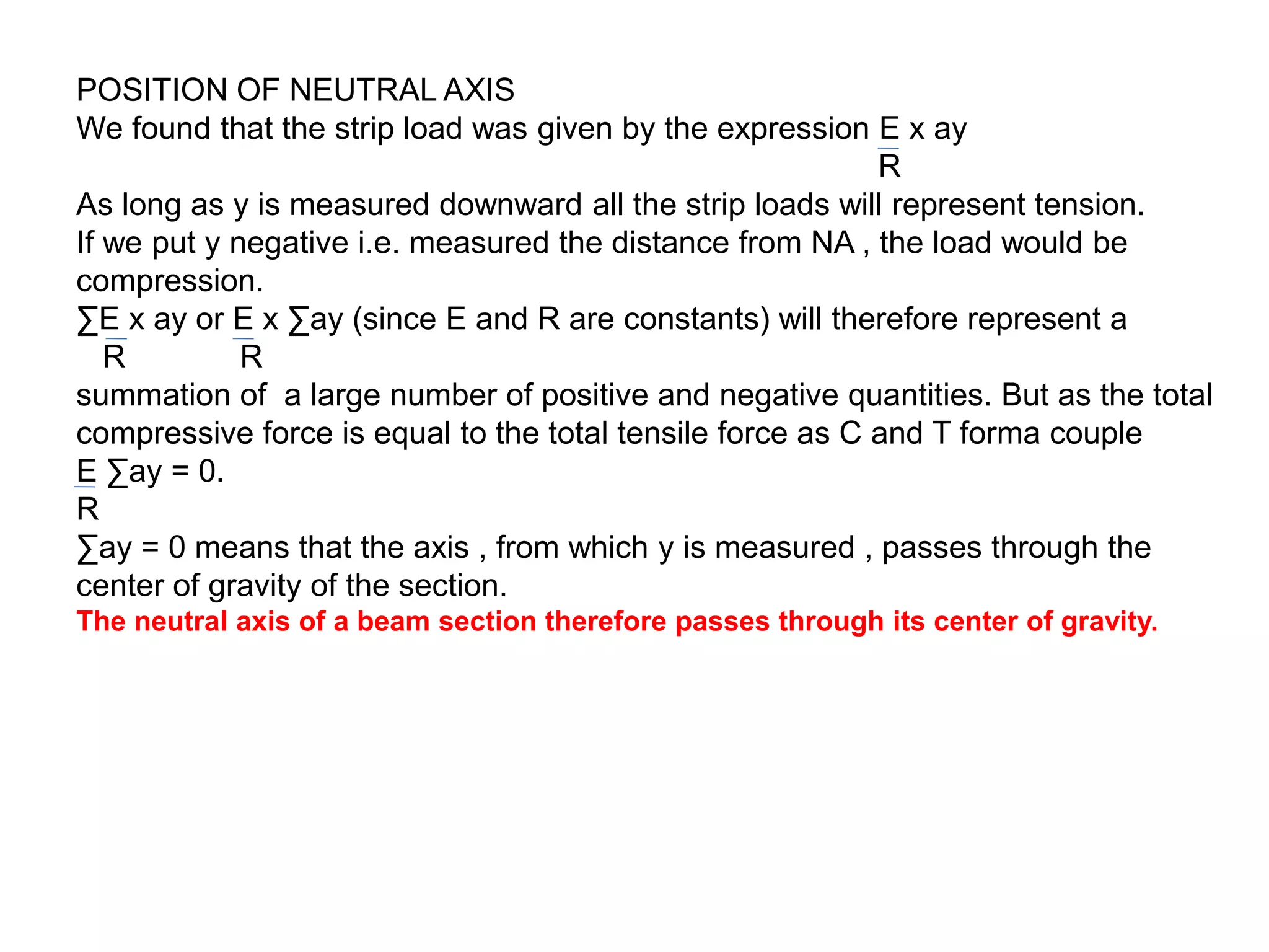 Structure Design-I (Moment of Inertia) | PPT