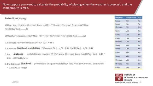 Lecture 10 Naive Bayes Classifier.hdghpptx | PPT