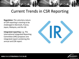 Lecture 10: Good and Bad CSR – A critical perspective | PPT