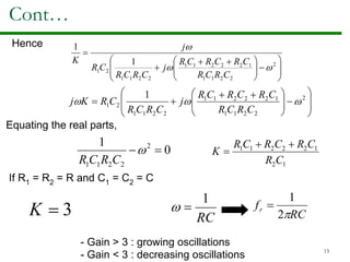 Lecture 10 OSCILLATOR I Electronics Circuit design .PDF