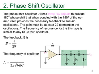 Lecture 10 OSCILLATOR I Electronics Circuit design .PDF