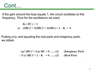 Lecture 10 OSCILLATOR I Electronics Circuit design .PDF