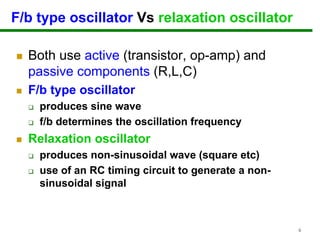 Lecture 10 OSCILLATOR I Electronics Circuit design .PDF