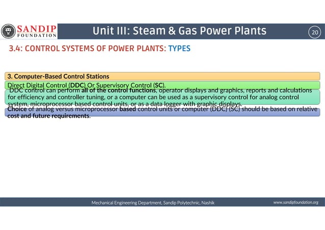 Lecture 10_PPE_Unit 3: Steam and Gas Power Plants | PDF | Home ...