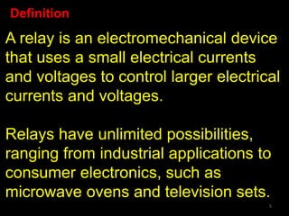 important of relays | PPT