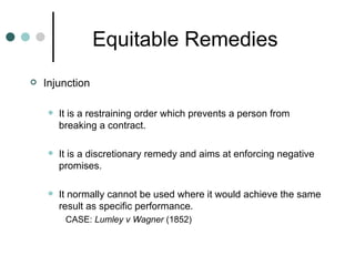 Lecture 10 remedies for breach | PPT
