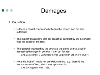 Lecture 10 remedies for breach | PPT