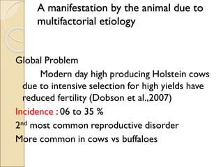 Lecture 10 repeat breeding | PDF