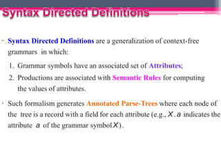 Lecture 10 semantic analysis 01 | PPTX