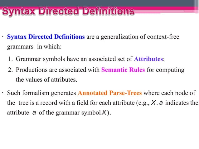 Lecture 10 semantic analysis 01 | PPTX
