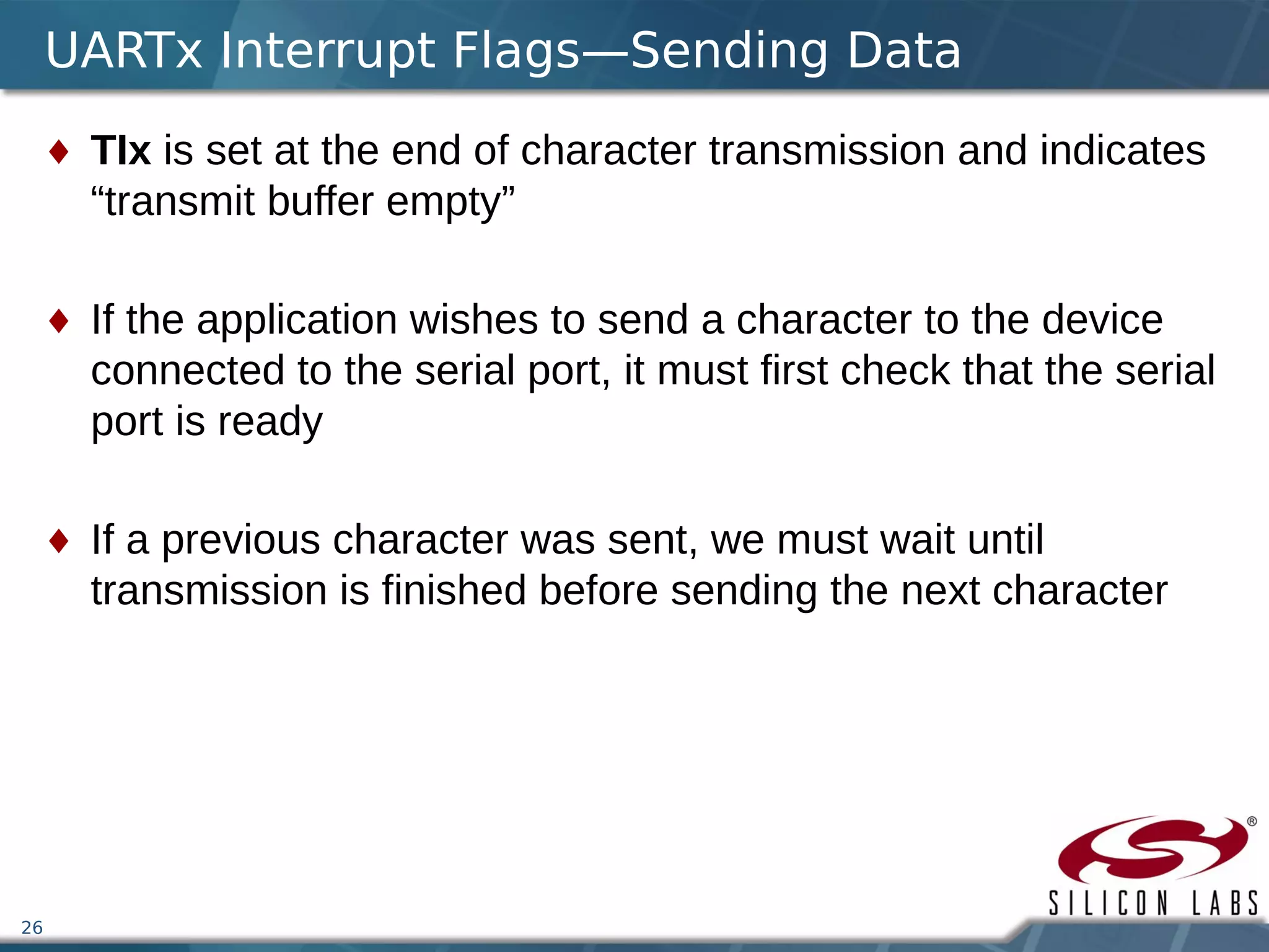 Lecture 10 (serial communication) | PDF