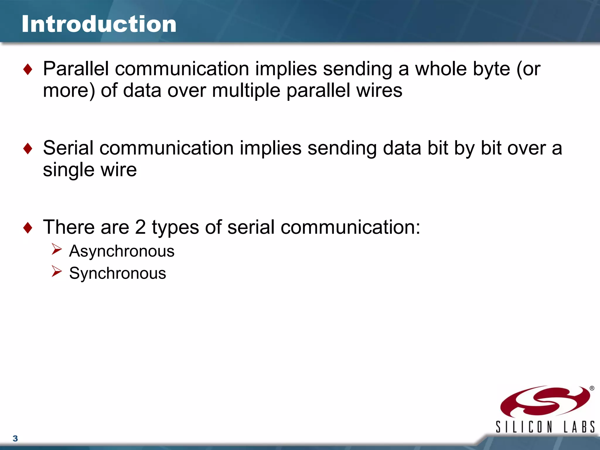 Lecture 10 _serial_communication | PPT | Computer Networking | Computing