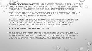 Stylistics analysis of the literary text.pptx