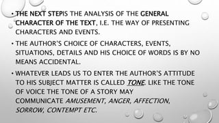 Stylistics analysis of the literary text.pptx