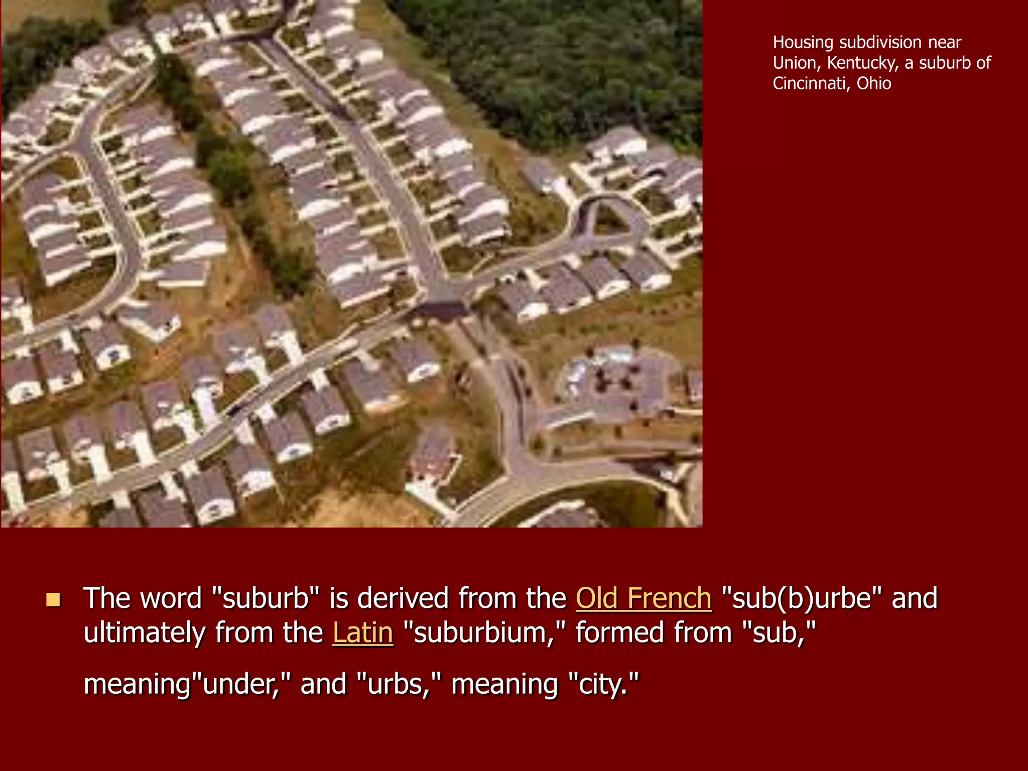 Lecture10 the rise of suburbia ; the modern house | PPT