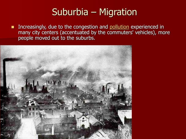 Lecture10 the rise of suburbia ; the modern house | PPT