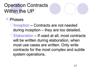 Lecture10 use case model operation contracts | PPT