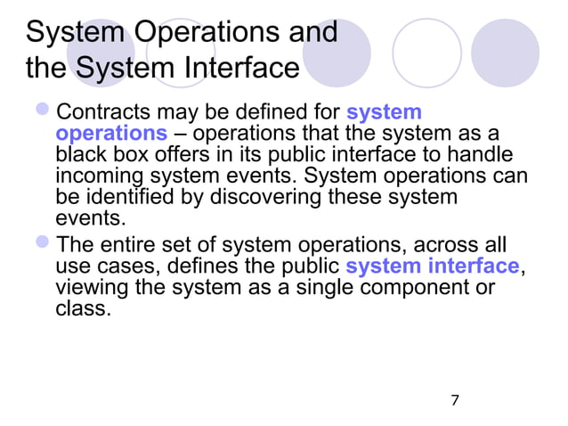 Lecture10 Use Case Model Operation Contracts Ppt