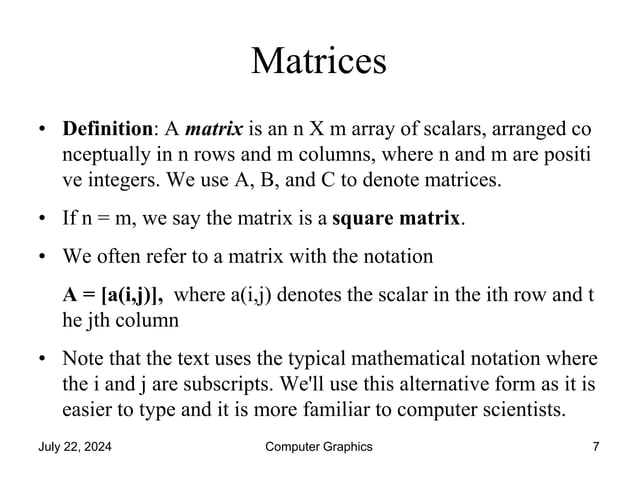 lecture11-11_16827_2d-transformations in computer graphics | PPT