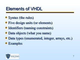 VHDL - Part 2 | PPT