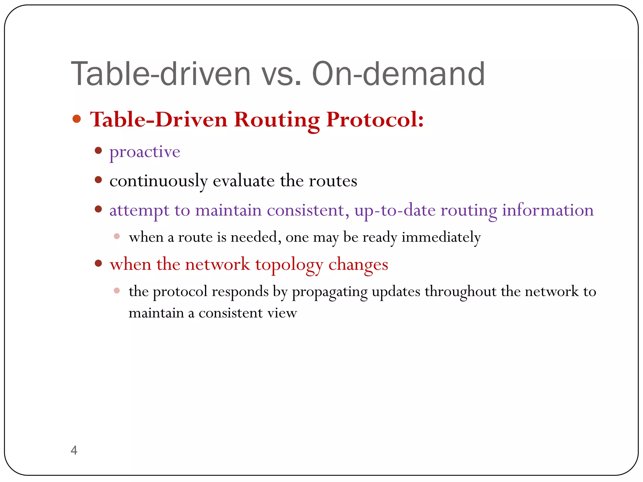 Lecture 11 14. Adhoc routing protocols cont.. | PDF