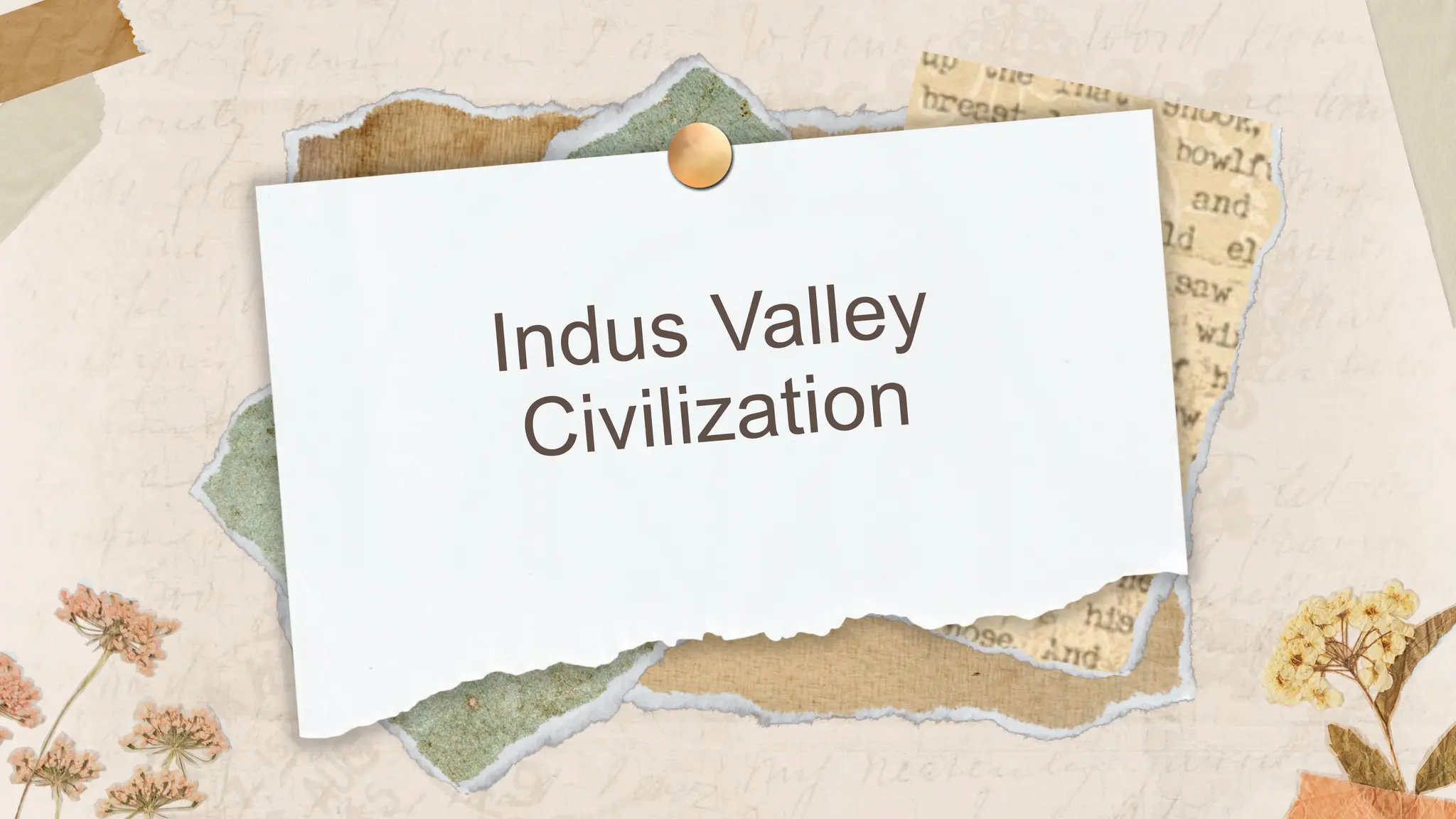 introduction to Indus Vally civilization art, Design and culture | PDF