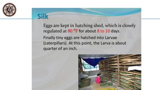 Overview of Silk fiber, its properties and application | PPT