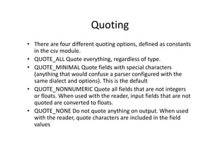 Python - Lecture 11 | PDF