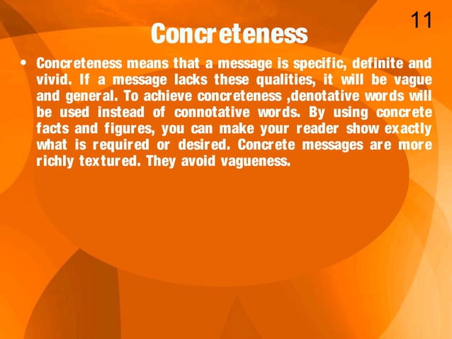 concreteness | PPT