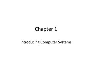 INTRODUCTION TO COMPUTING | PPTX