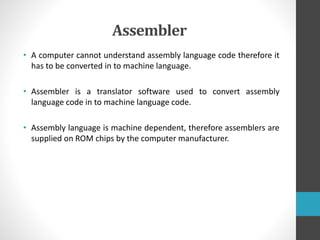 Introduction to Computers Lecture # 11 | PPT