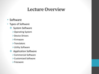Introduction to Computers Lecture # 11 | PPT