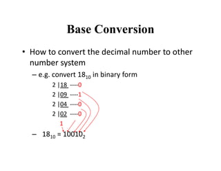 Numbering System Base Conversion | PDF | Computing | Technology & Computing