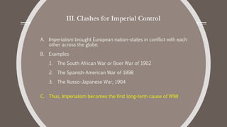 Lecture11 – Imperialism and Anti-Imperialism | PPTX | Crime & Harmful ...