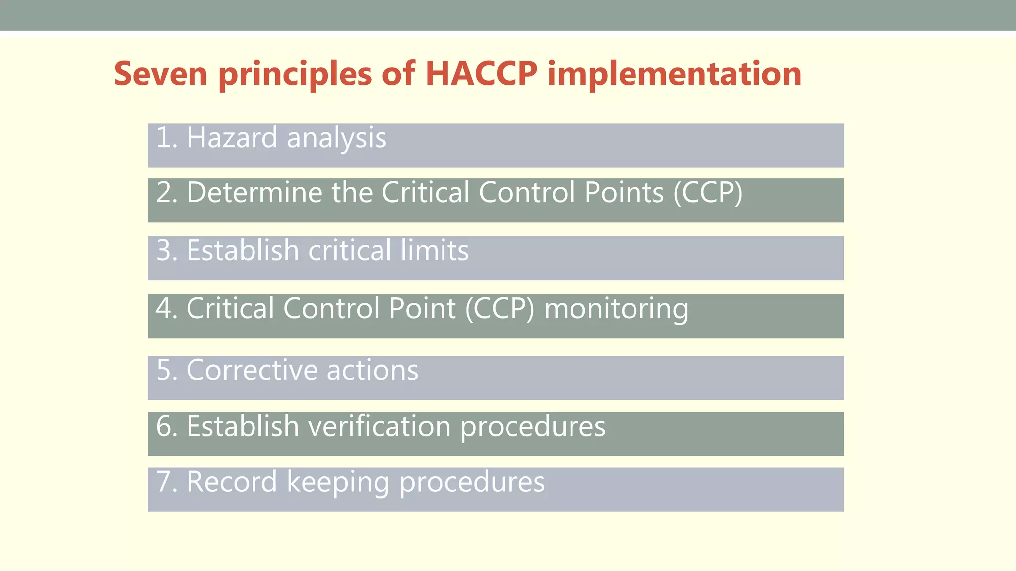 Lecture 11 hazard analysis and critical control point HACCP | PPT