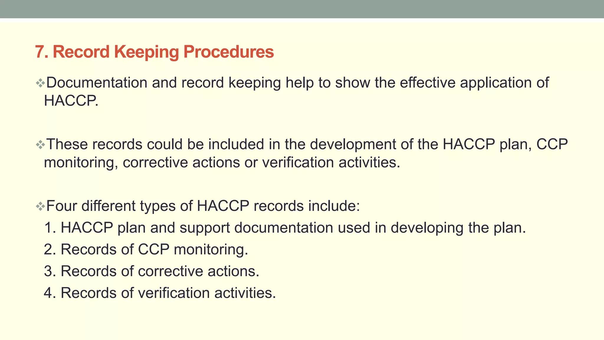 Lecture 11 hazard analysis and critical control point HACCP | PPT