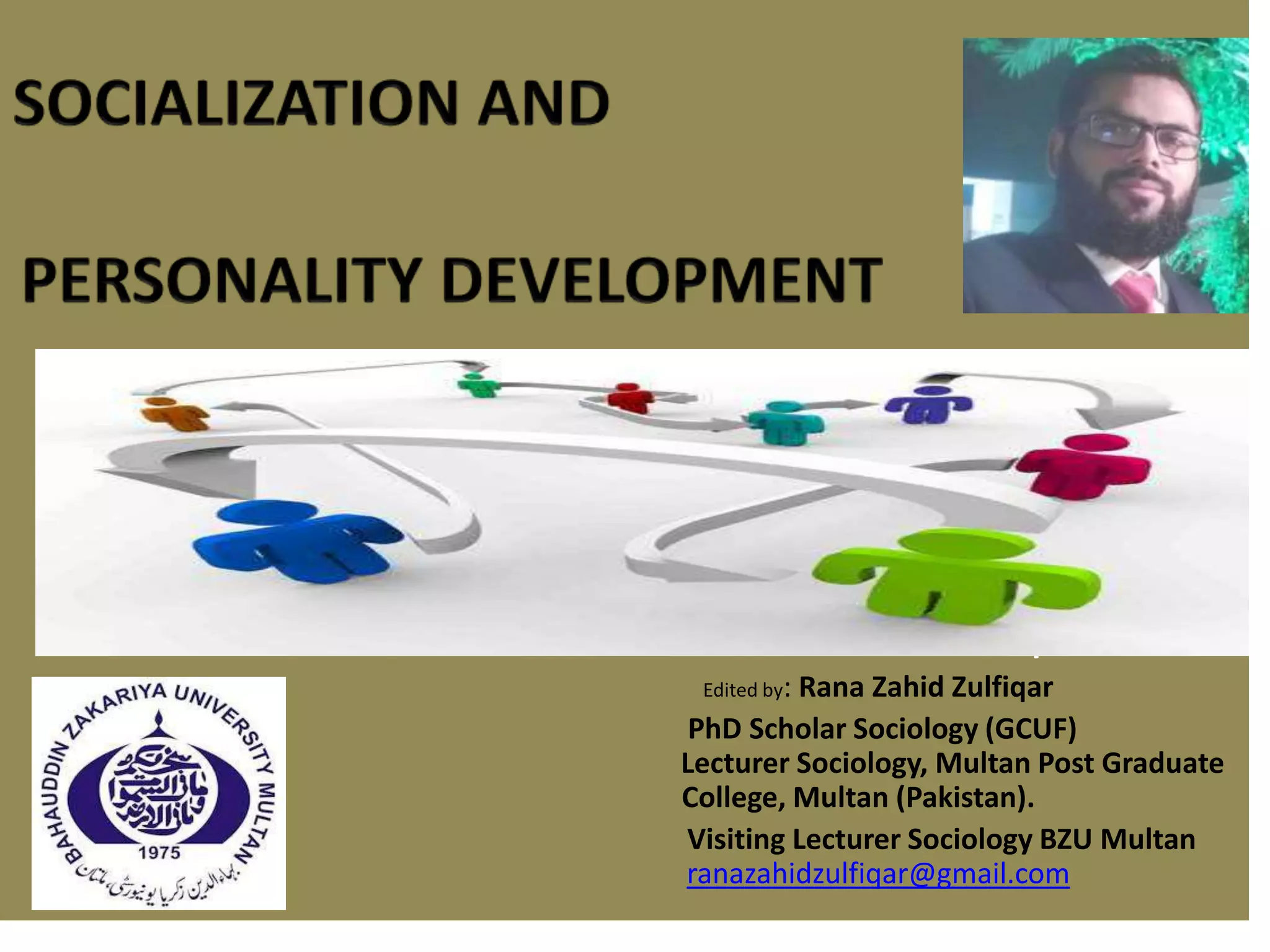 Lecture 11. socialization and personality | PPTX