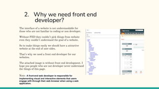 Front End Development | PDF