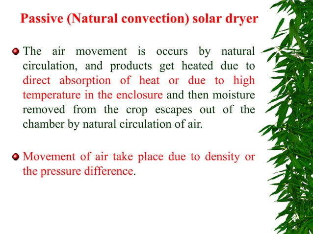 GREENHOUSE DRYING | PDF