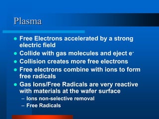 Lecture11.0 Etching.ppt | Physics | Science