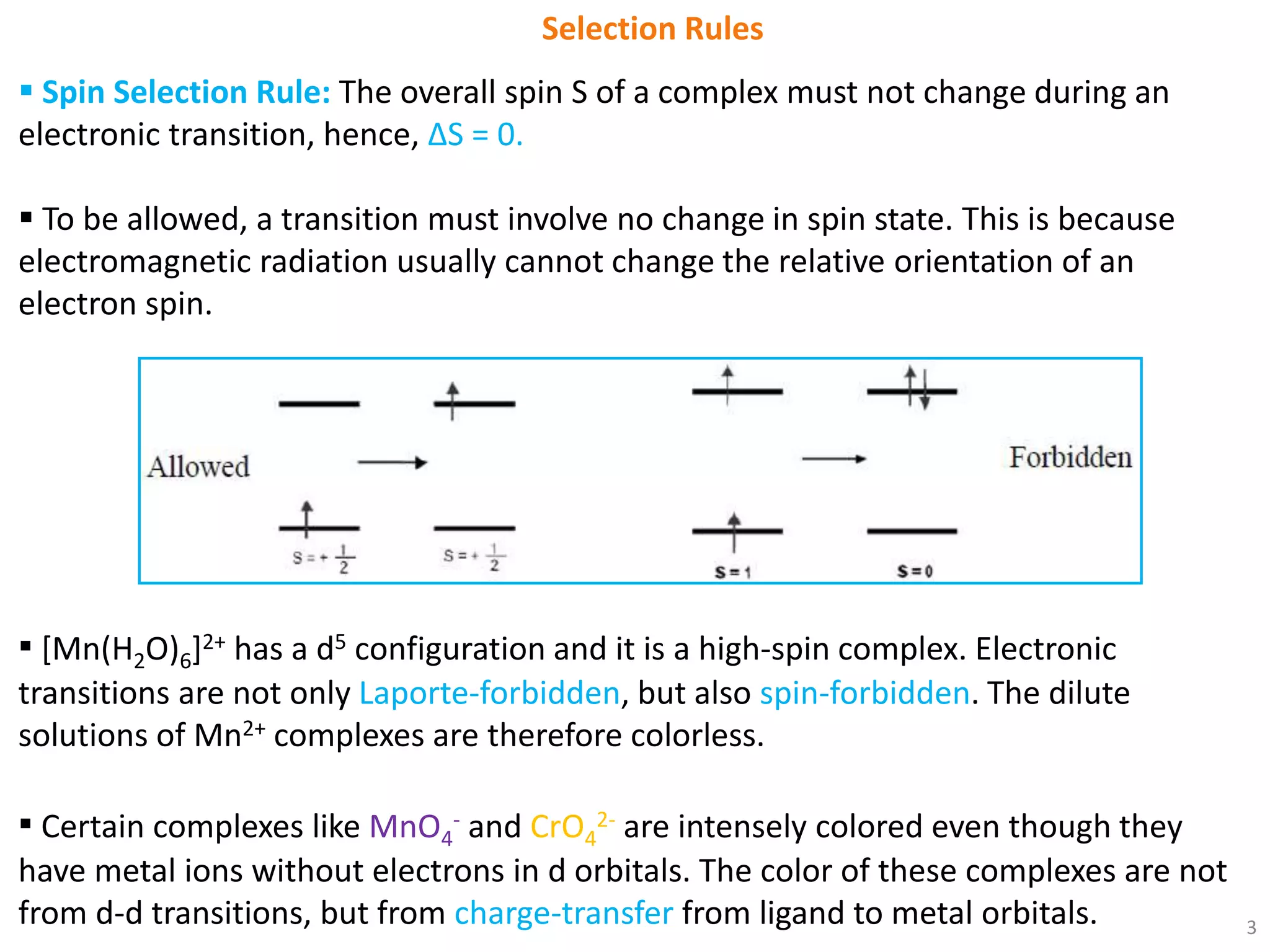 La Porte Selection rule.pptx