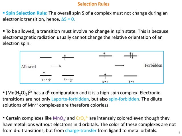 La Porte Selection rule.pptx | Chemistry | Science