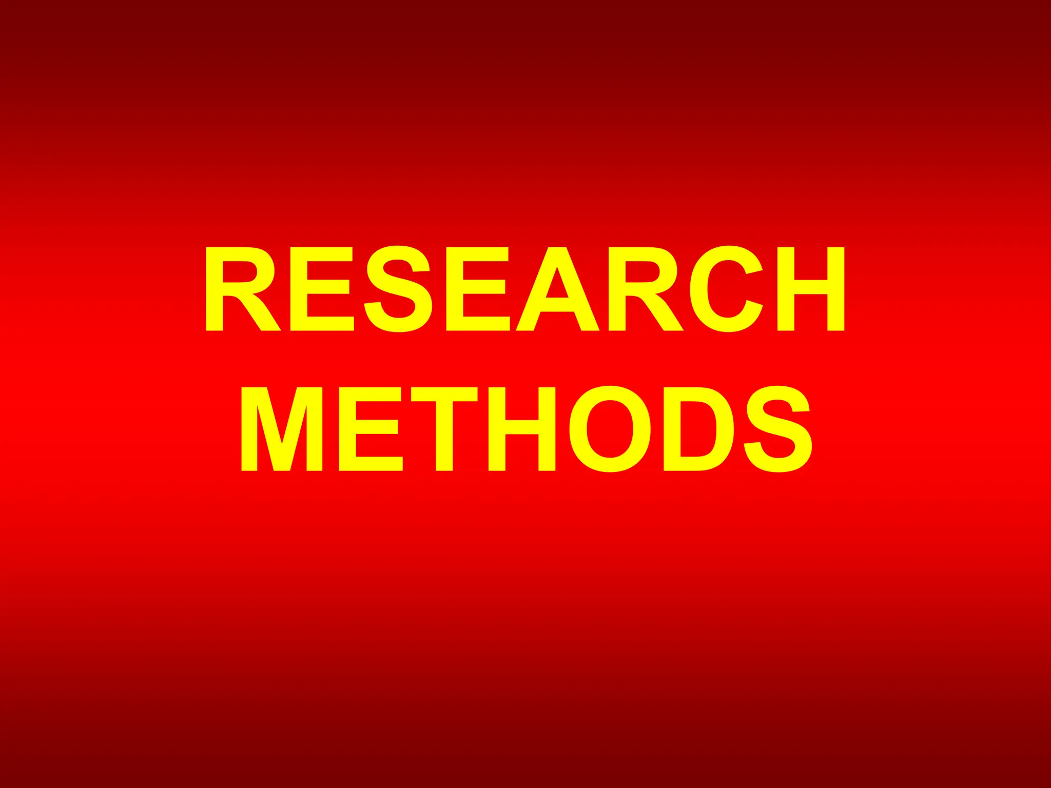research methodology subject lectures note | PPT