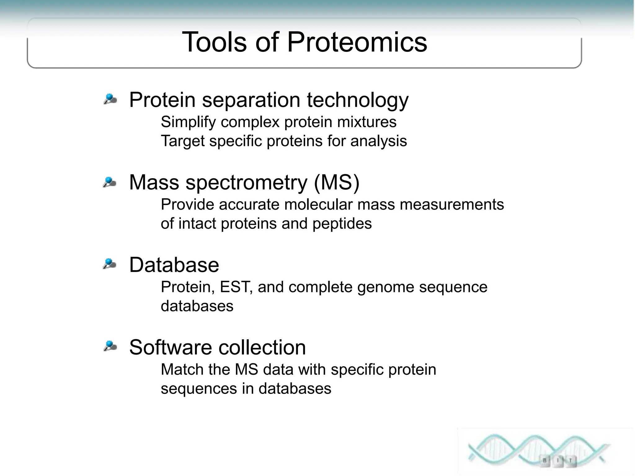 Proteomics Lecture 1 Introduction To Proteomics Ppt