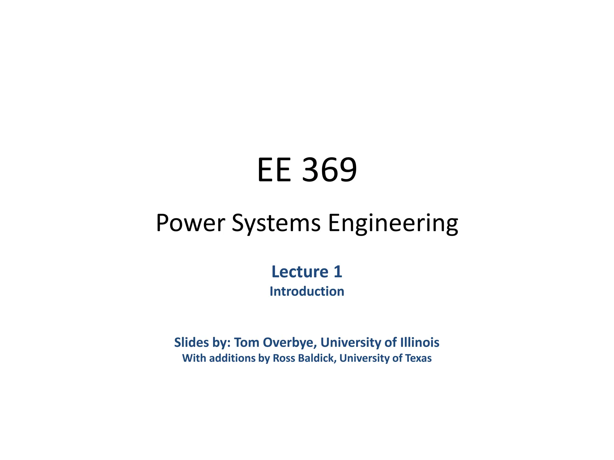 Lecture On Power Systems For Large Scale Deployments And Its Considerations Ppt