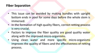 Textile Raw Material, Production of Bast (jute)fibre | PPT