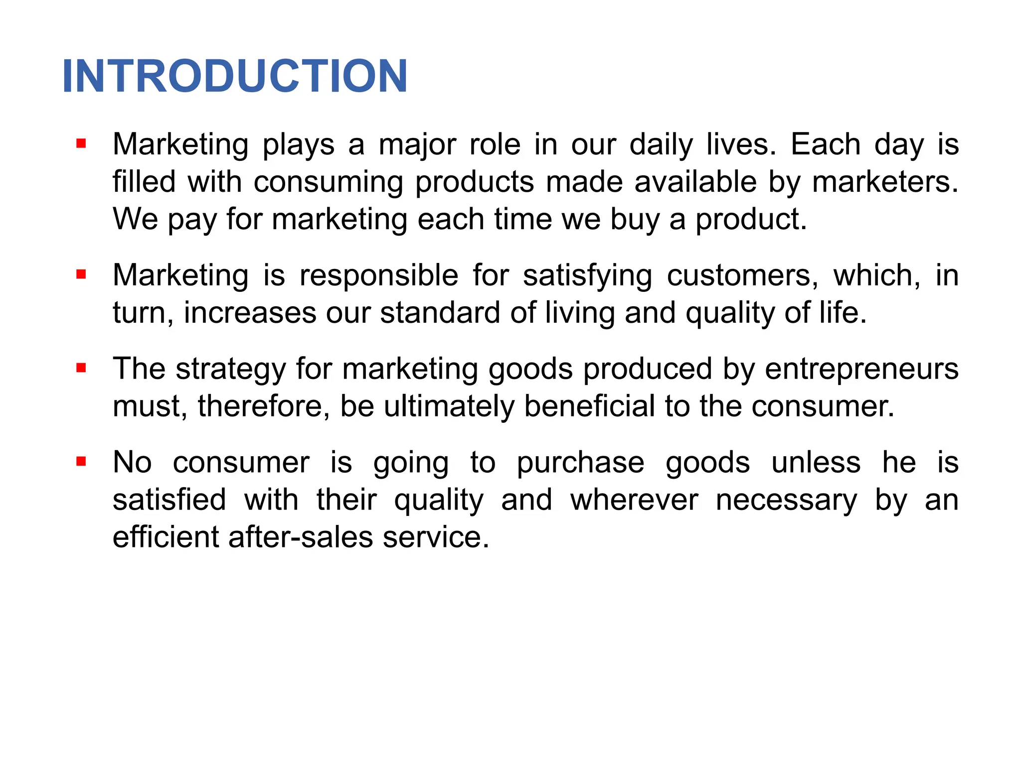 Marketing considerations in entrepreneurship | PPTX