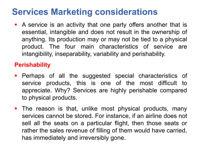 Marketing considerations in entrepreneurship | PPT